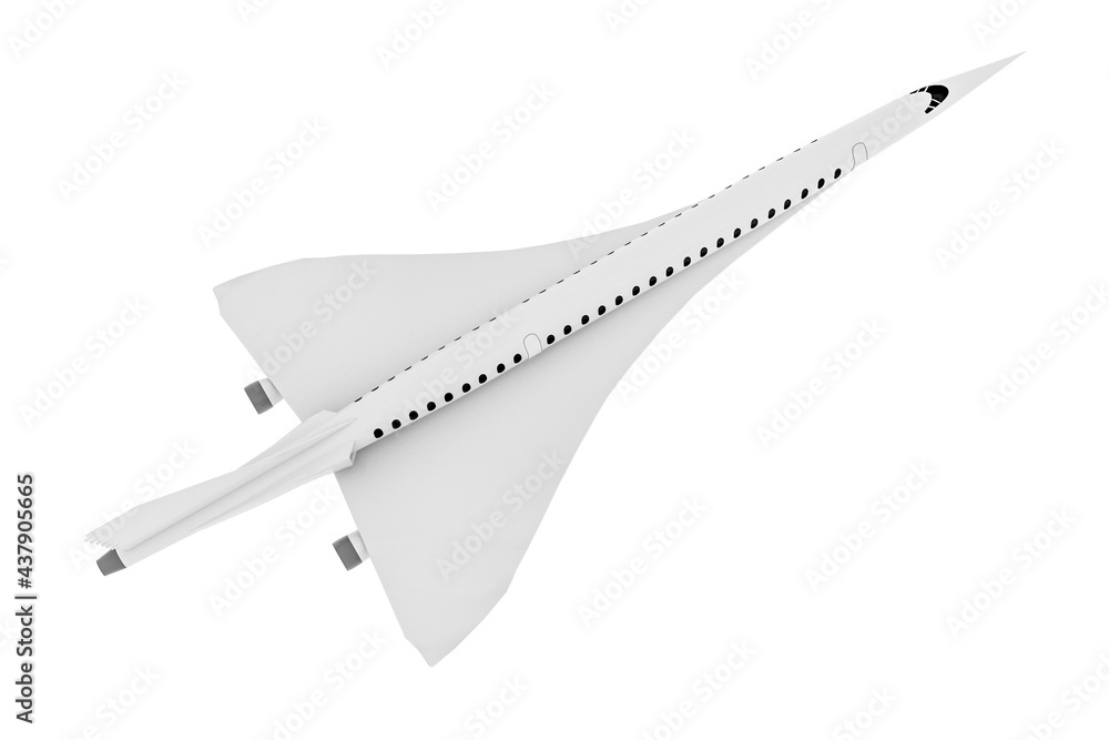 Supersonic flight, the plane to travel faster than ever. Unlike other ...