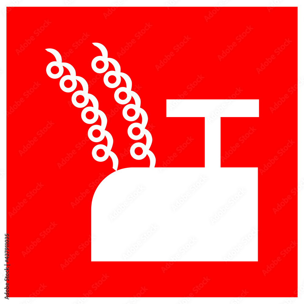 Blasting Point Symbol Sign, Vector Illustration, Isolate On White ...