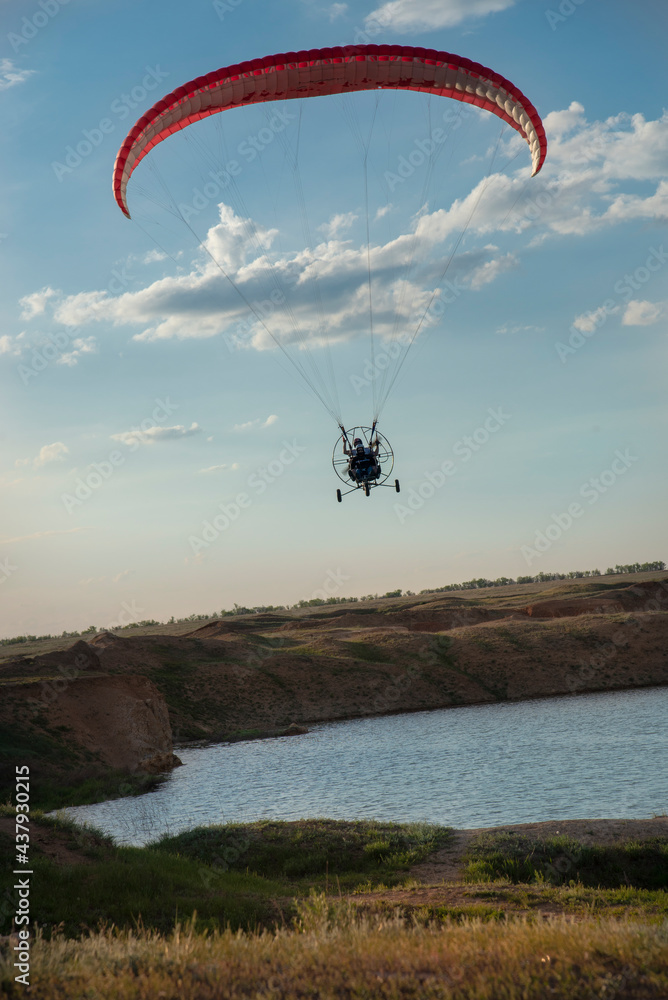 Motorized Paraglider
