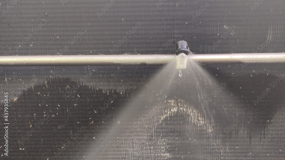 Cooling system for industrial heat exchangers. Industrial fan cooling ...