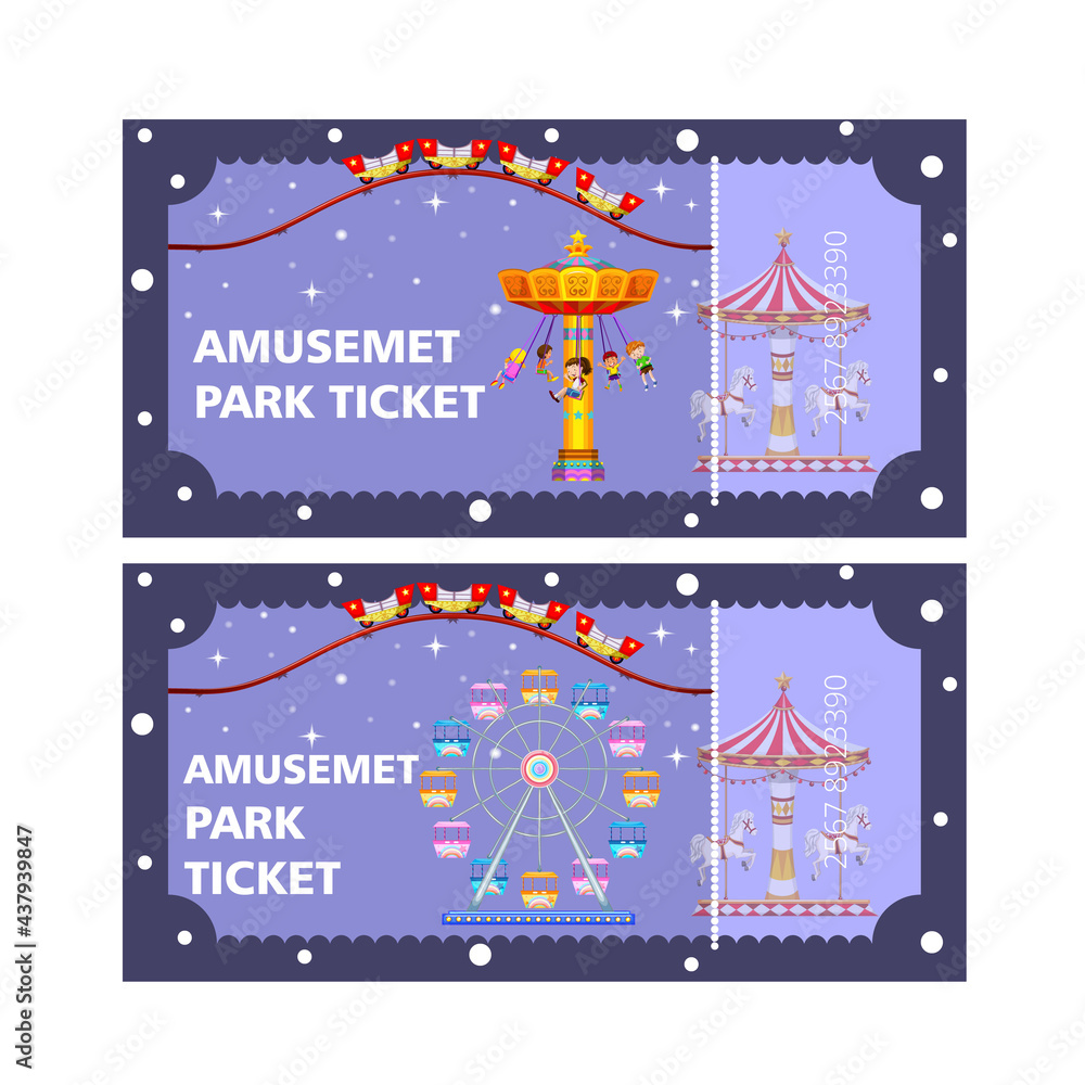 illustration park show fun background festival party graphic design ...