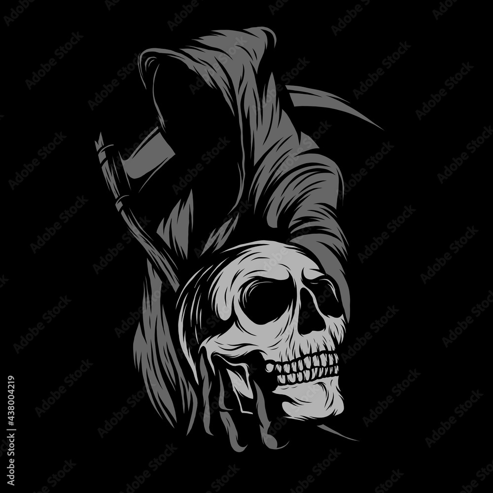 reaper vector illustration Stock Vector | Adobe Stock