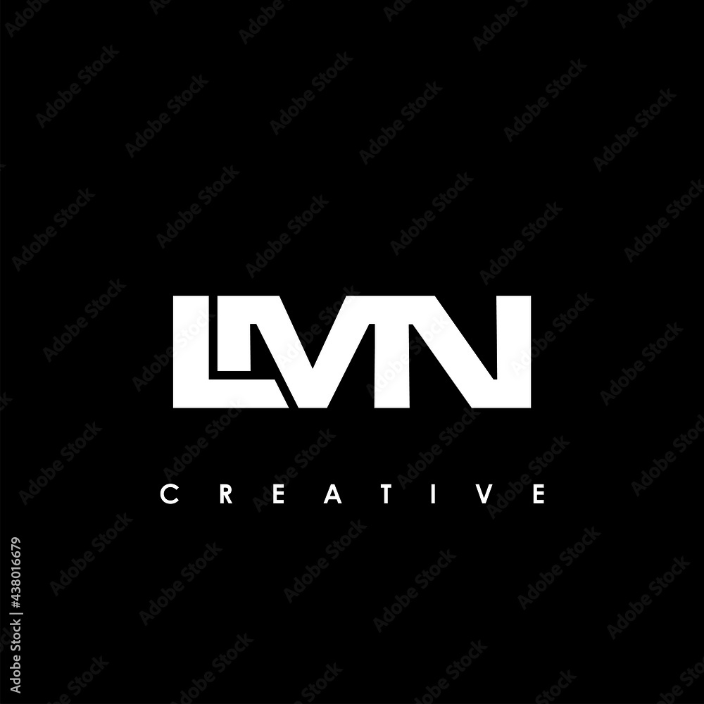 LMN Letter Initial Logo Design Template Vector Illustration Stock ...