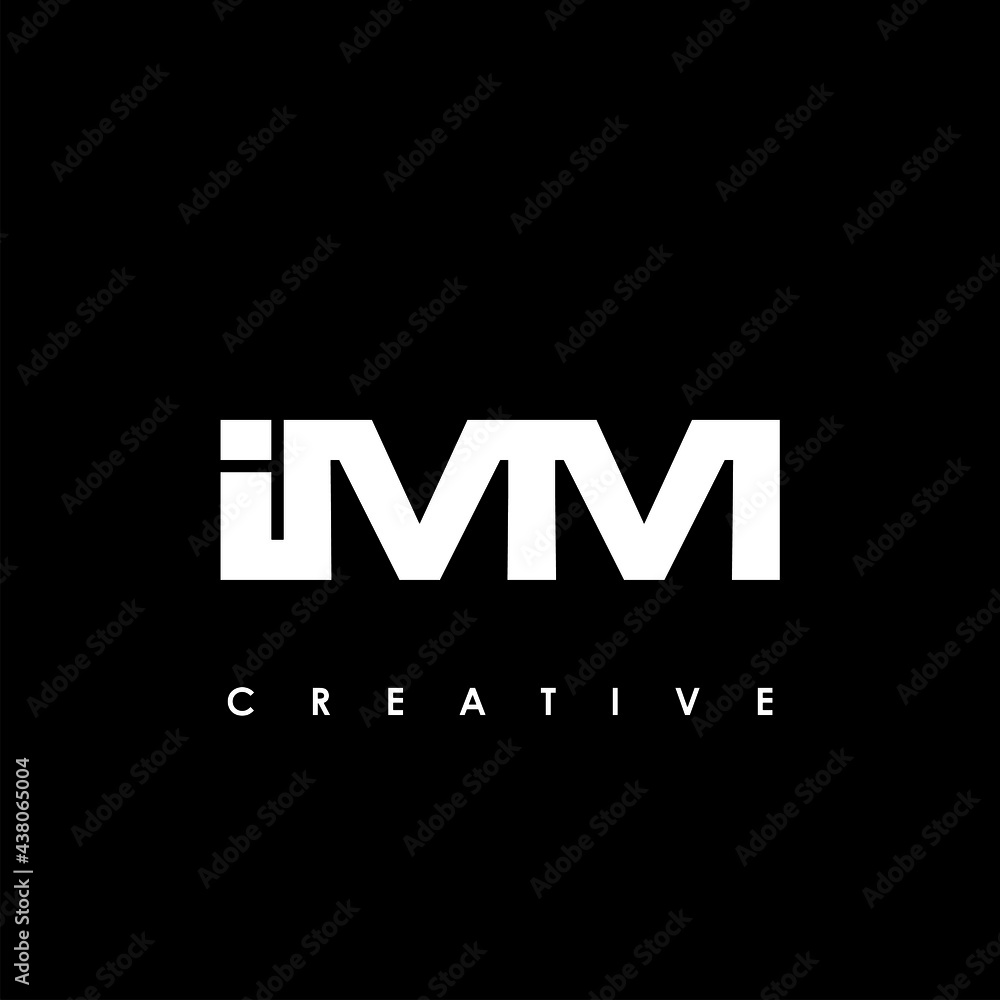 IMM Letter Initial Logo Design Template Vector Illustration Stock ...