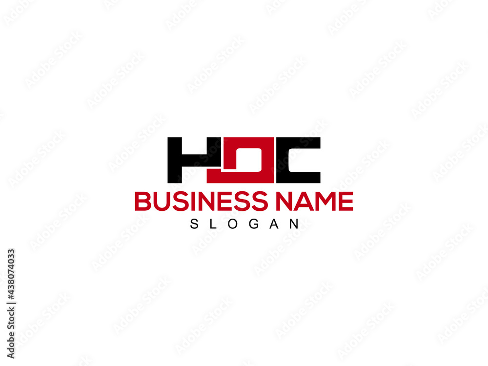 Letter HOC Logo Icon Design For Kind Of Use Stock Vector | Adobe Stock