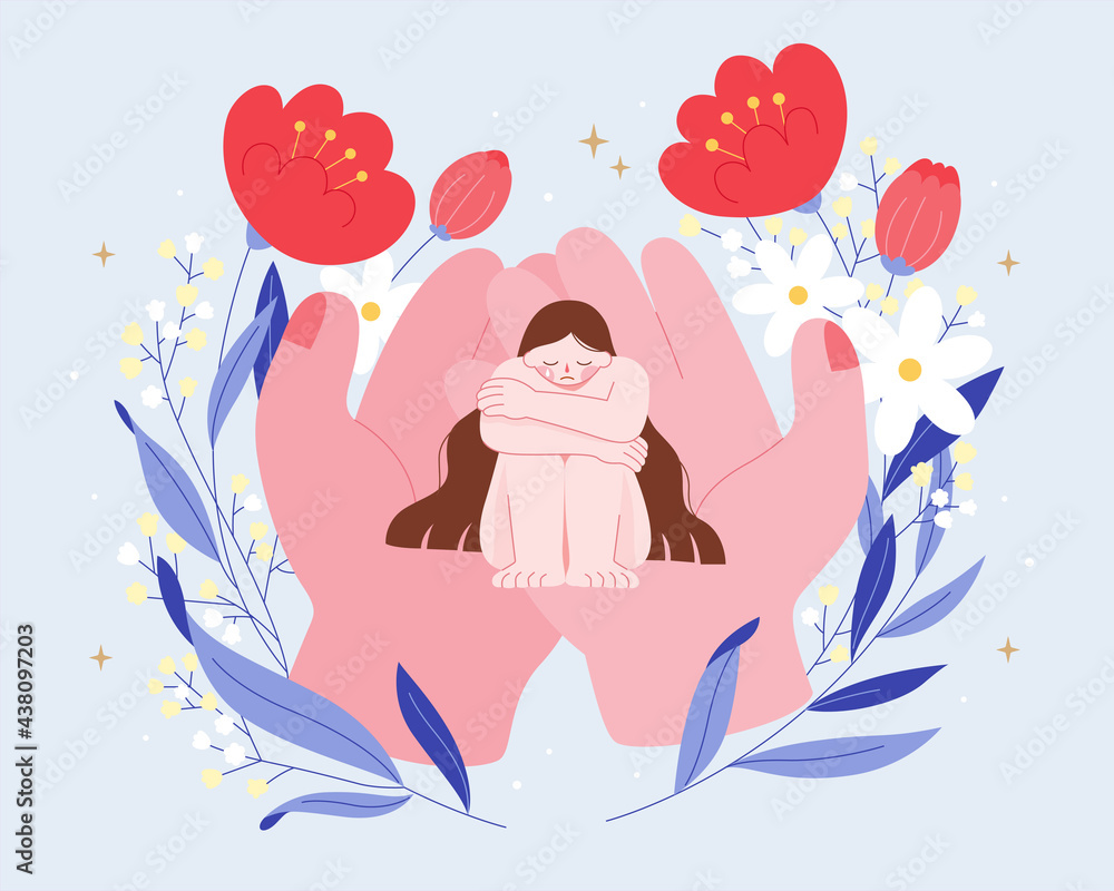 Healing the inner child Stock Vector | Adobe Stock