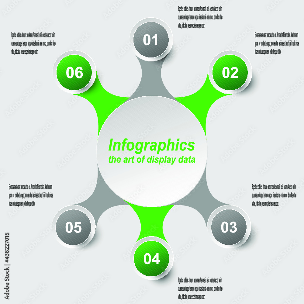 Infographic display template. Idea to display information, ranking and ...