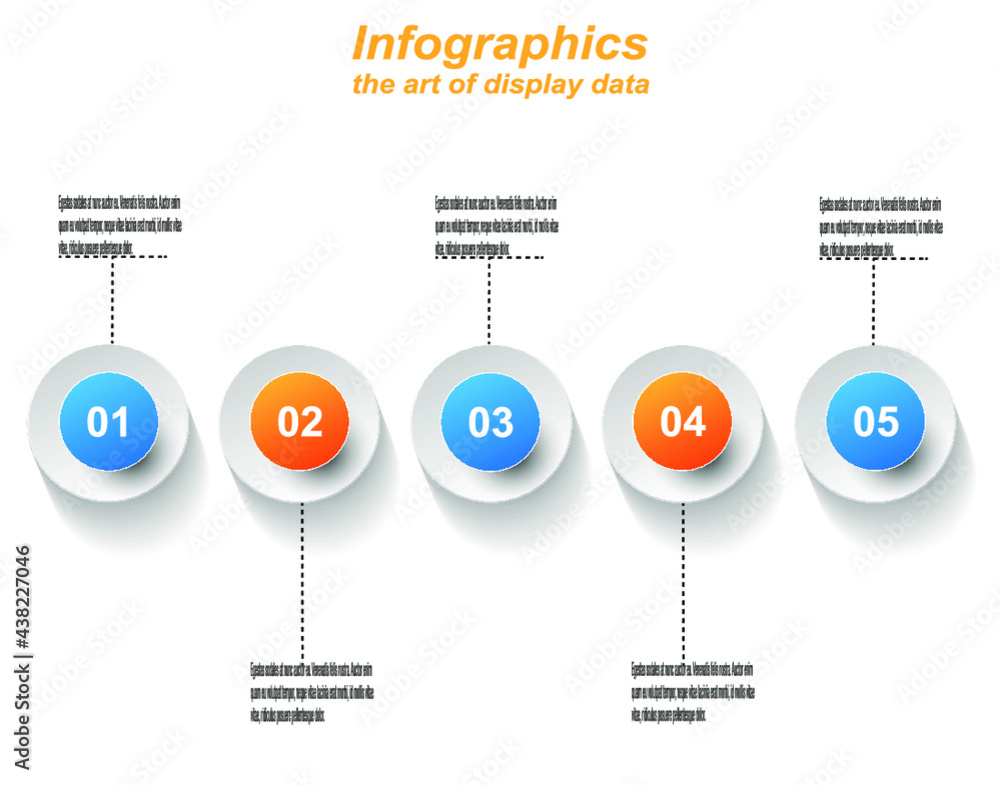 Infographic display template. Idea to display information, ranking and ...