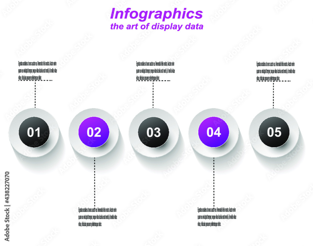 Infographic display template. Idea to display information, ranking and ...