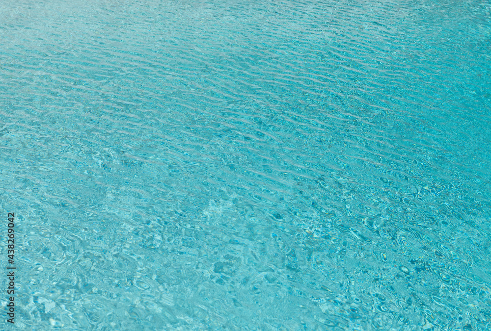 Sea water background. Blue sea surface with ripples. Rippled texture of ...