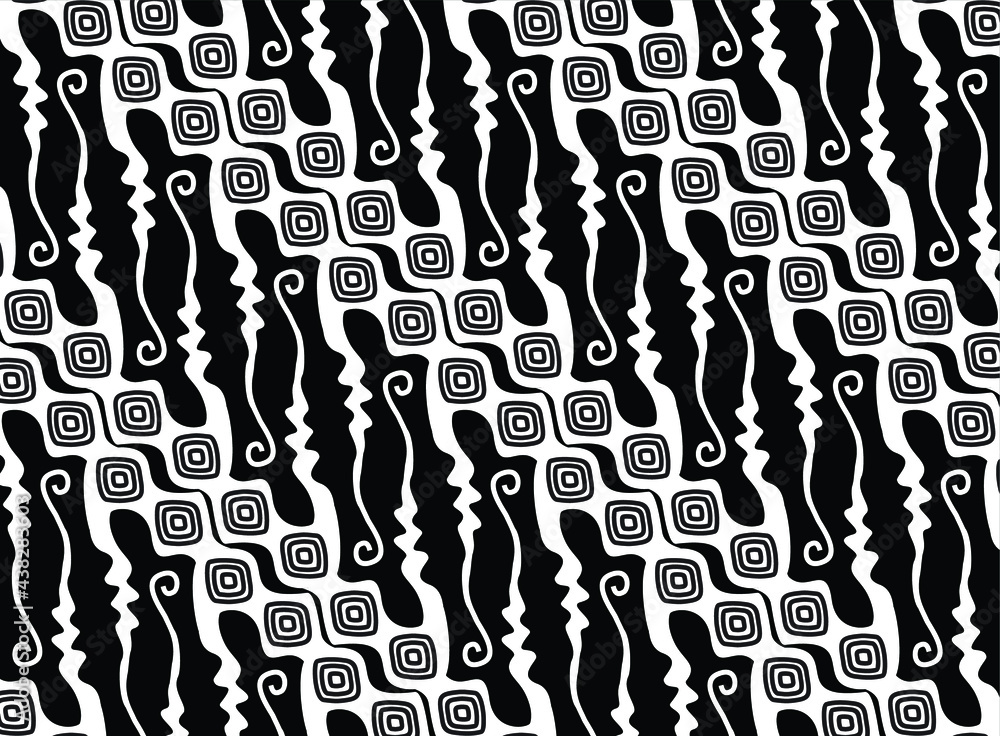 Batik Parang is one of the oldest batik motifs in Indonesia. Drawing a ...