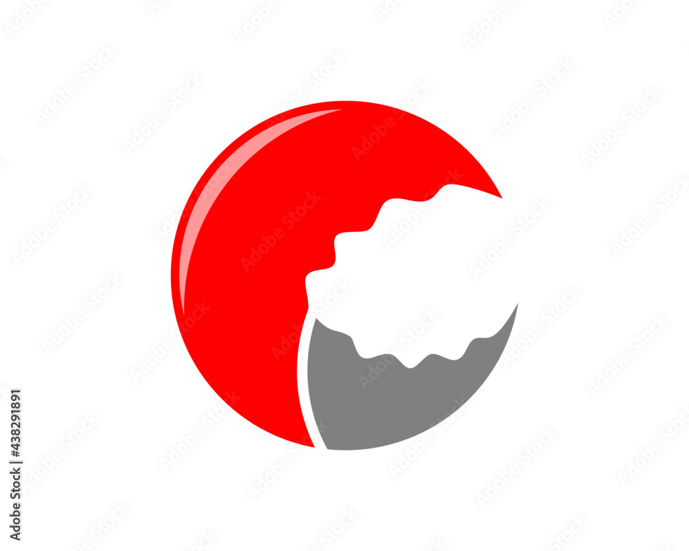 C Letter with crab hand shape logo Stock Vector | Adobe Stock