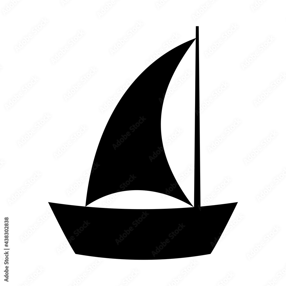 Simple Ship Silhouette