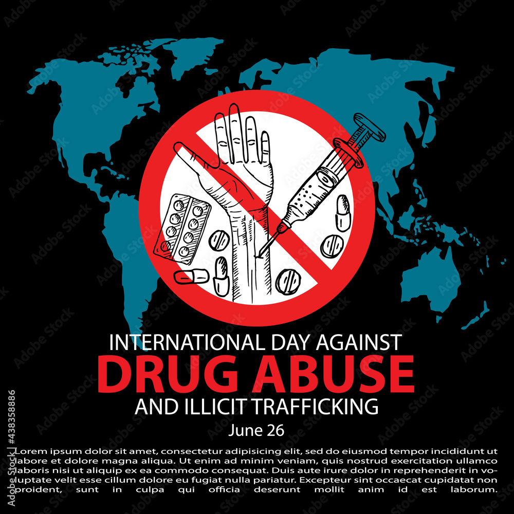 International Day Against Drug Abuse and Illicit Trafficking, Poster ...