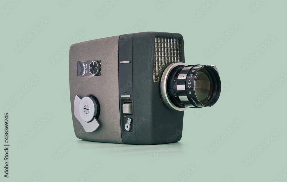 Retro Film Video Camera Stock Photo | Adobe Stock