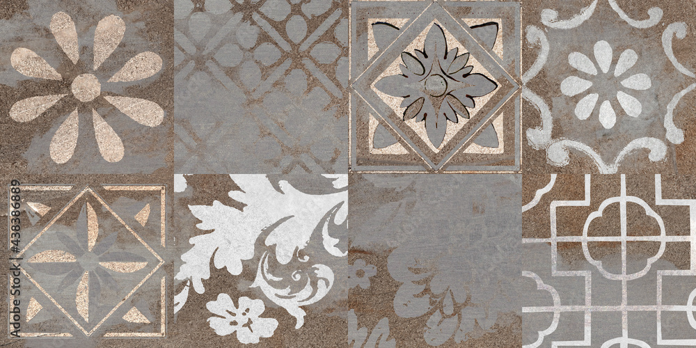 tiles design texture background. digital wall tiles design for bathroom ...