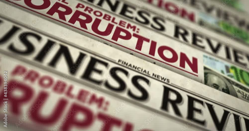 Corruption in business global problem, stop fraud and money laundering ...