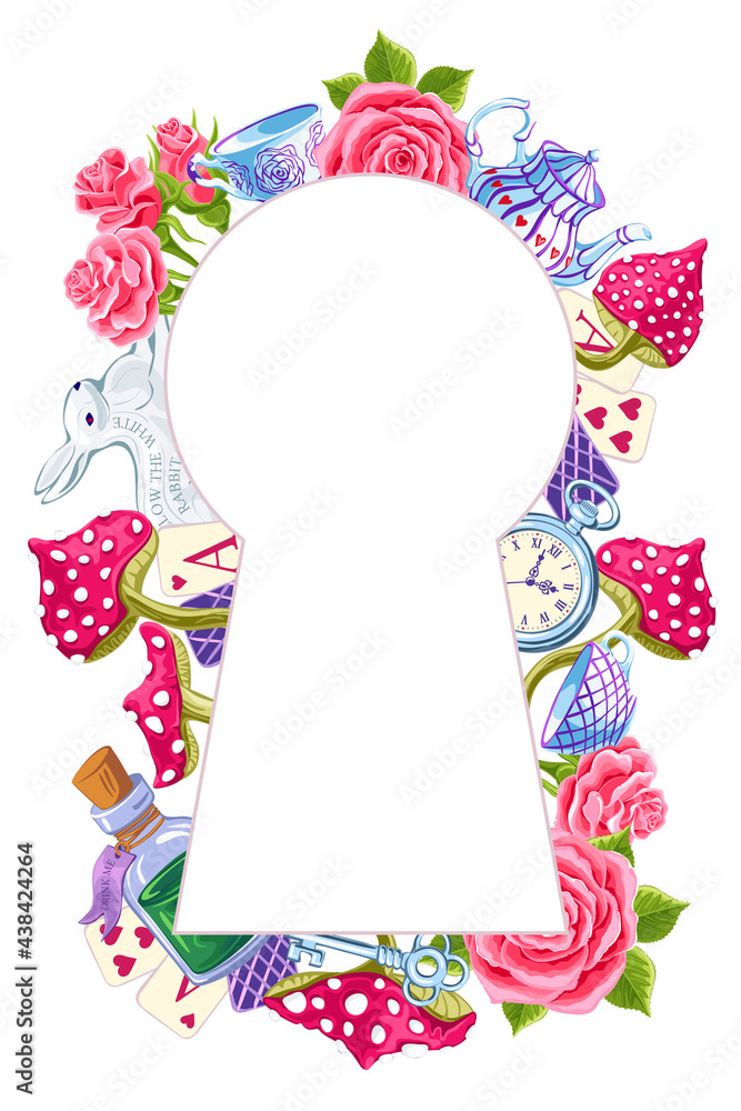 Alice In Wonderland White Rabbit Pocket Watch