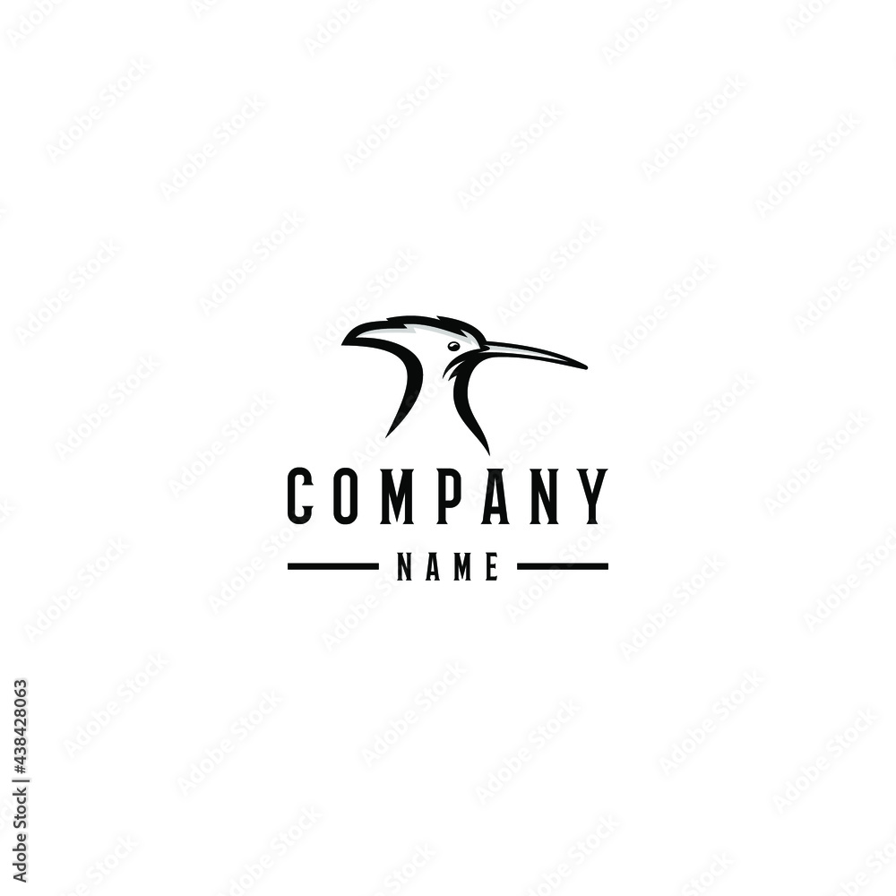 Bird Head Outline Animal Concept Art Illustration Identity Creative ...