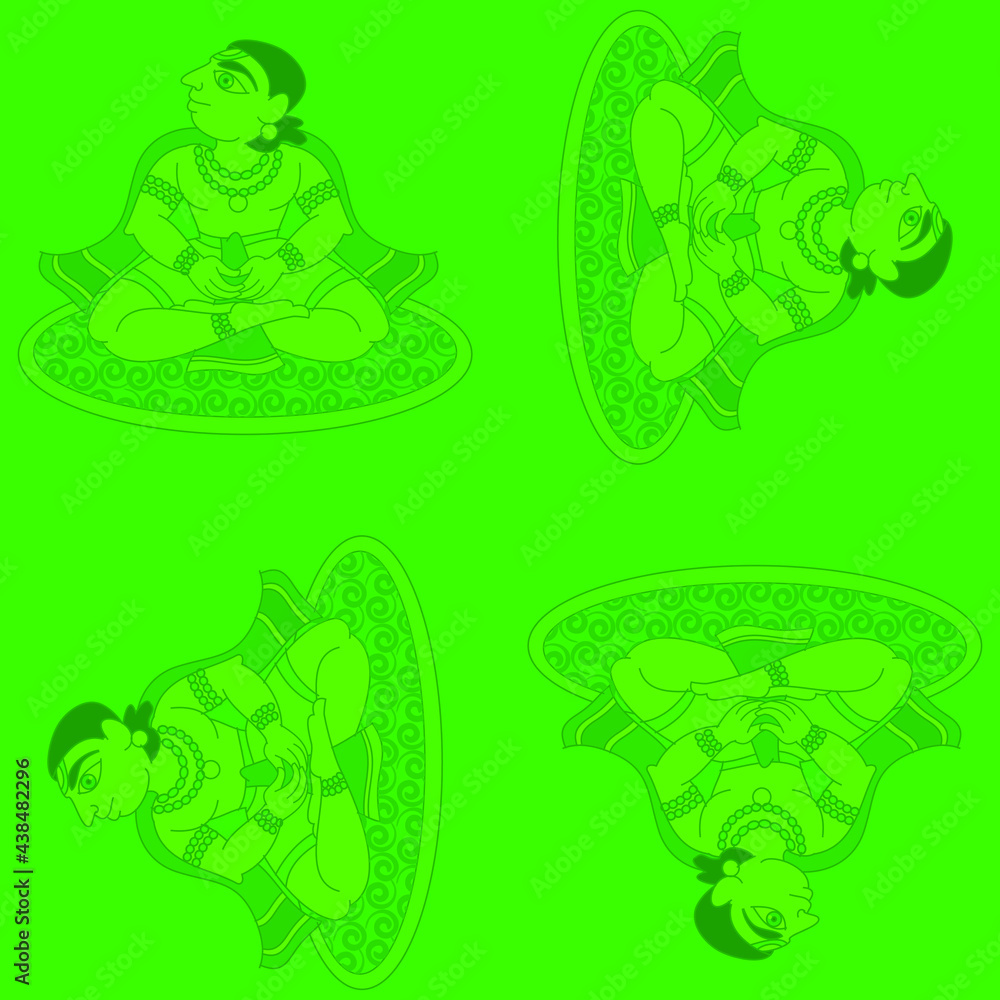 Phad is Indian folk art. Phad paintings narrated stories of local ...