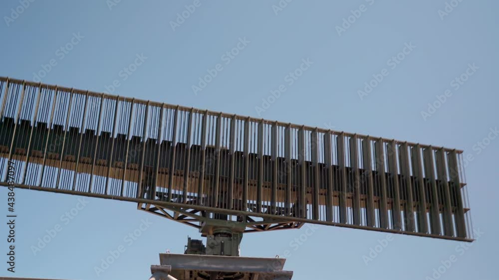 Industrial radar for transmitting and receiving signals, and monitoring ...