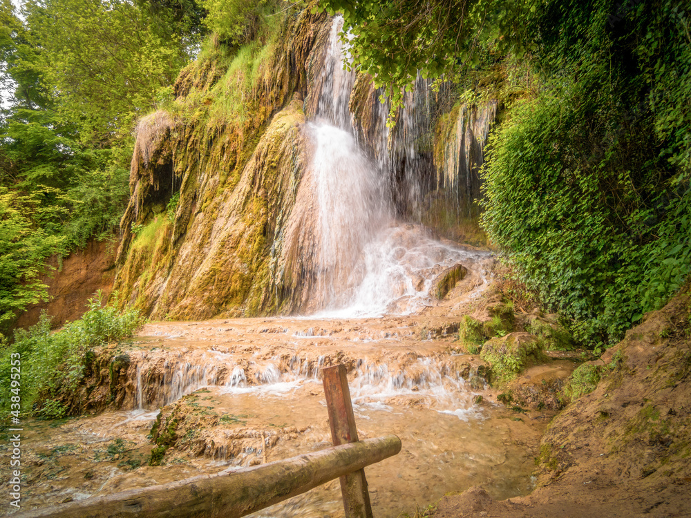 Clocota Waterfalls (Geoagiu Bai, Romania) Scenic view of a cascade ...