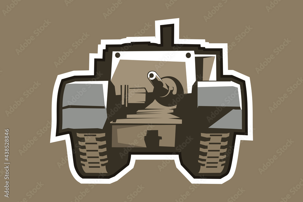 British WWII heavy tank vector illustration Stock Vector | Adobe Stock