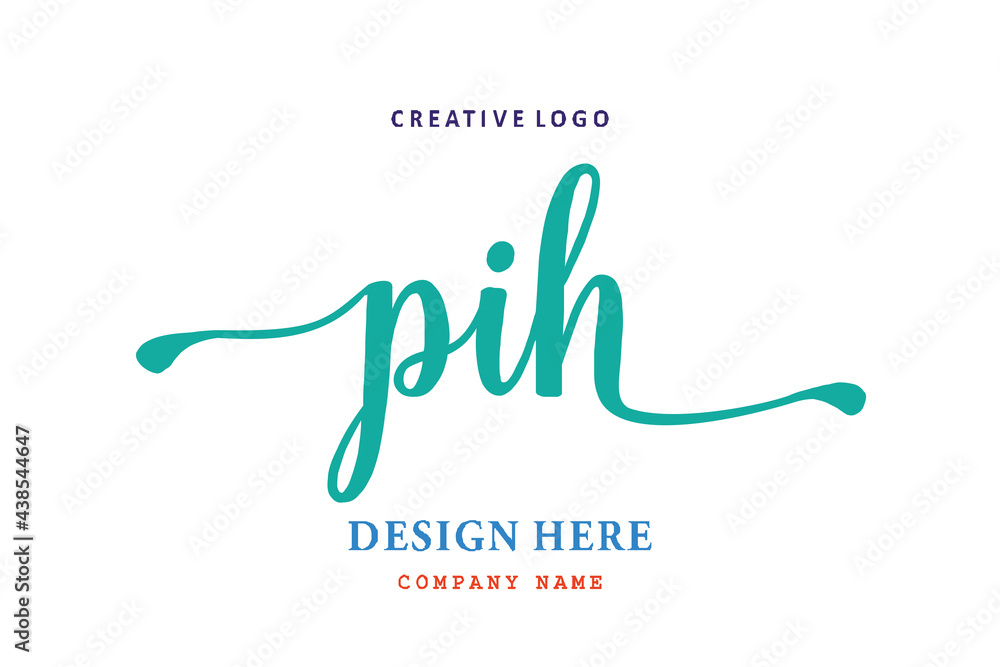 PIH lettering logo is simple, easy to understand and authoritative ...