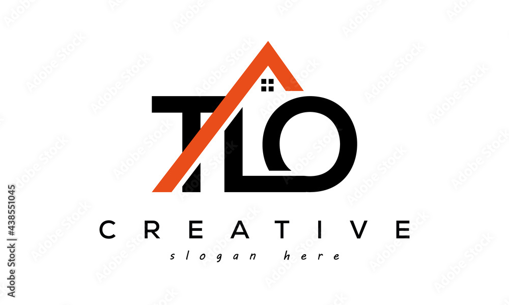 TLO letters real estate construction logo vector Stock Vector | Adobe Stock