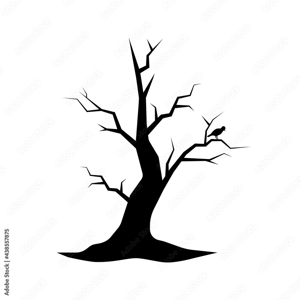 Halloween Tree Vector