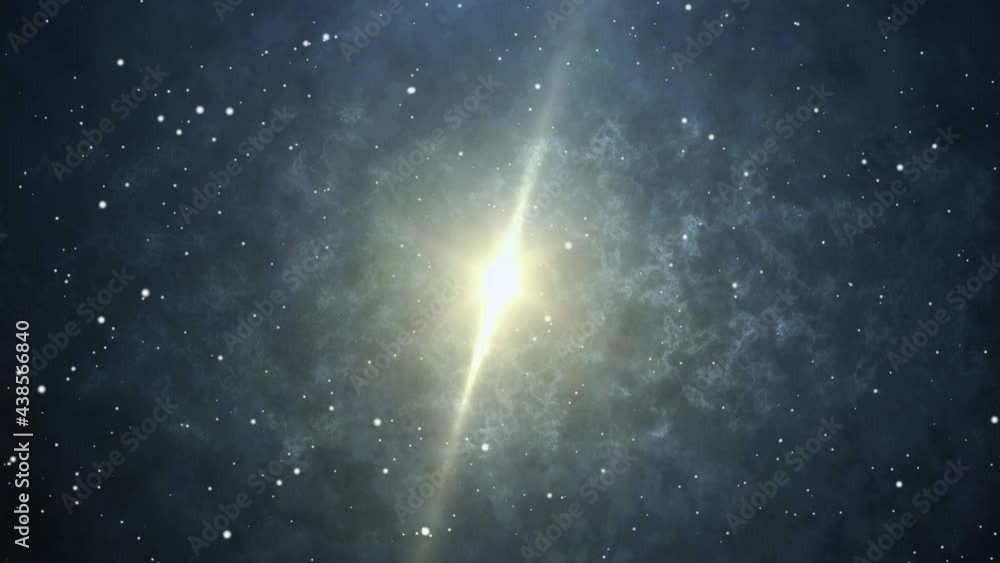 Pulsar With Still Stars Space Seamless Loop Infinity Animated Ultra ...