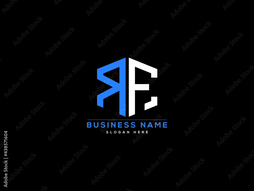 Letter RF Logo, creative rf logo icon vector for business Stock Vector ...