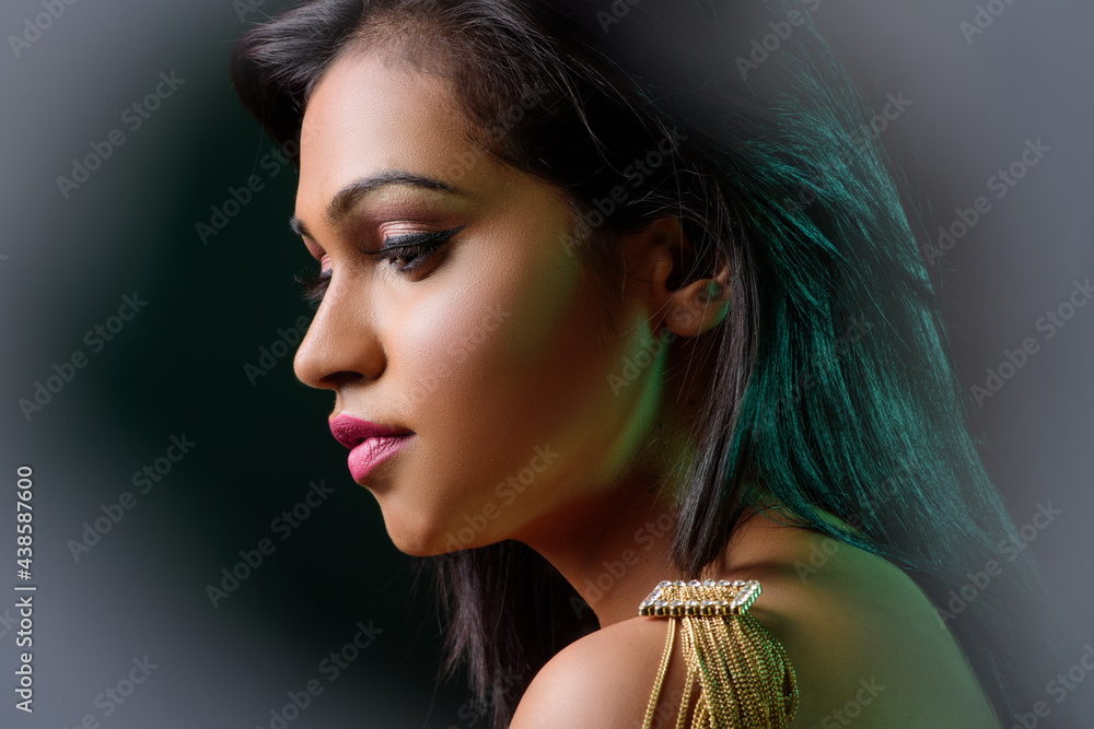 Concept Jewellery Shoot with Model Stock Photo | Adobe Stock