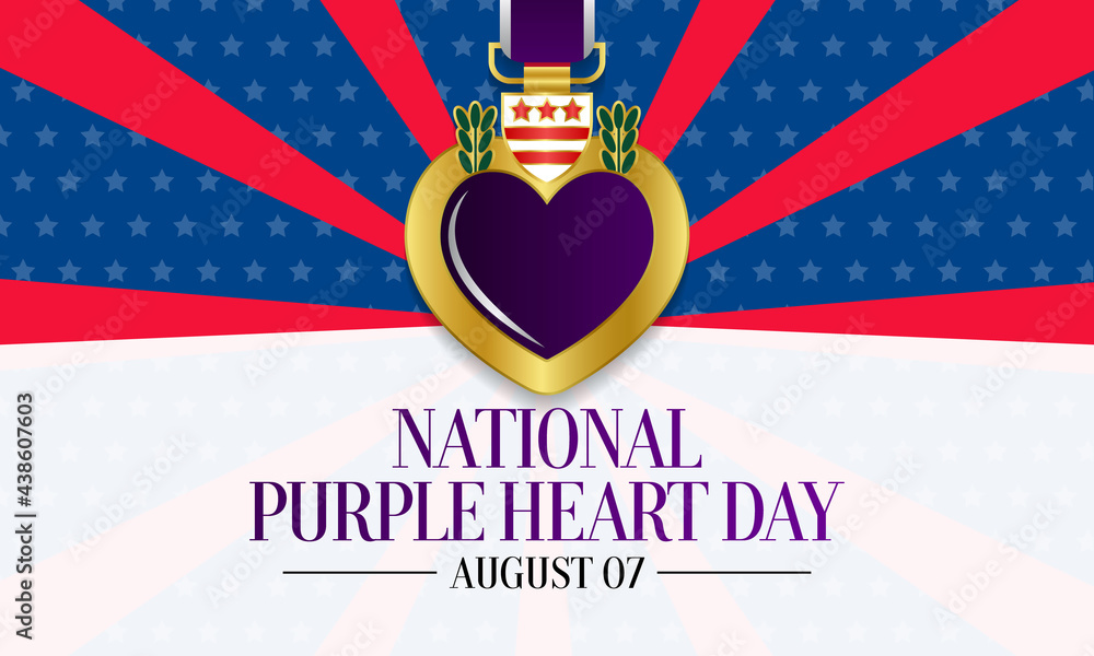 National Purple heart day is observed every year on August 7, to ...