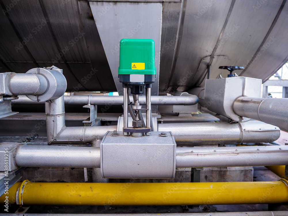 Pneumatic valve for On-Off type which apply industrial zone and popular ...