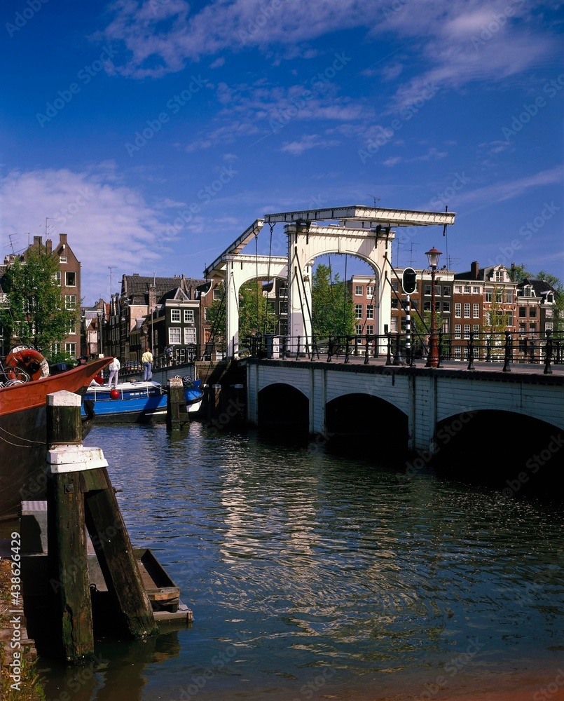 netherlands, amsterdam, amstel, magere, brug, holland, north holland ...