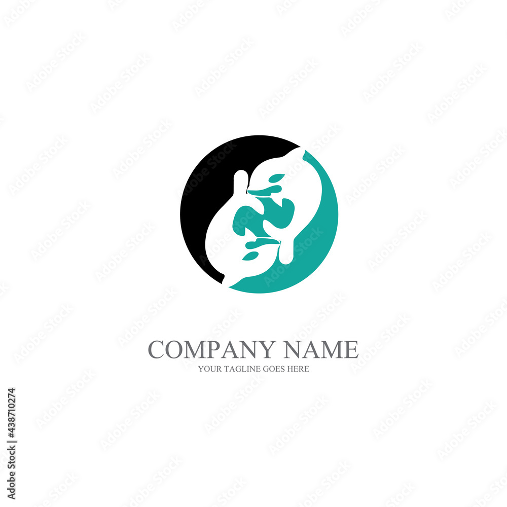 water animal dolphin logo vector symbol in the ocean Stock Vector ...