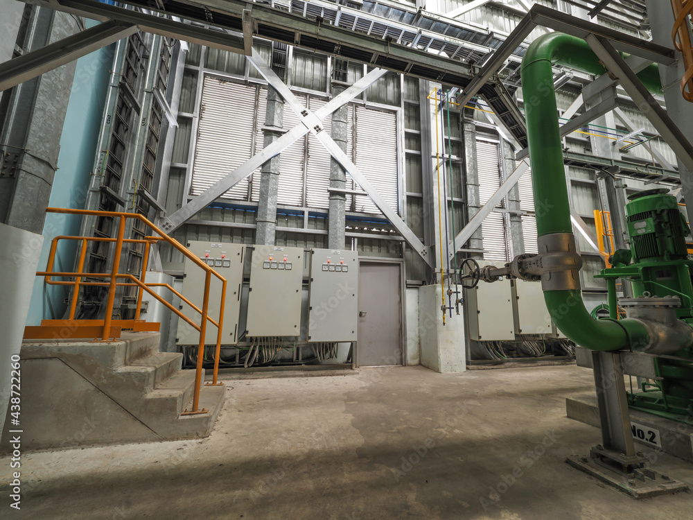 Conduit and cable tray was installed in power plant which popular in ...