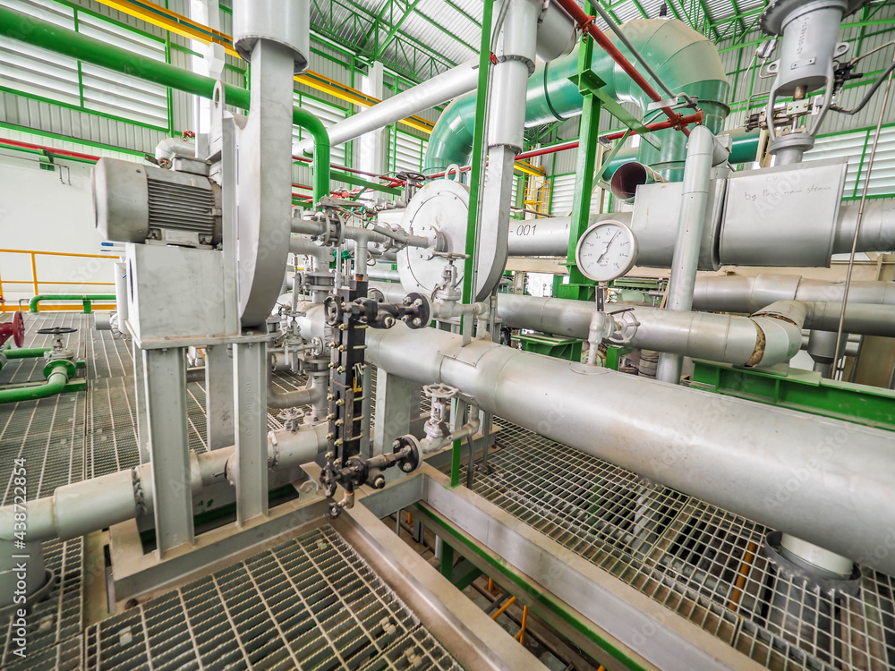 Vacuum steam jet systems which perform vacuum to condenser in Biomass ...