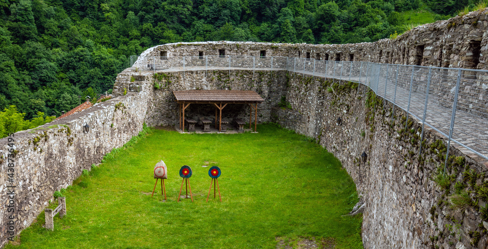 Medieval Fortress Vranduk Stock Photo | Adobe Stock