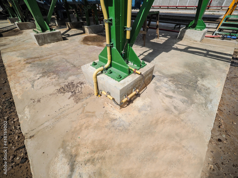 Ground systems was installed in power plant which many popular for ...