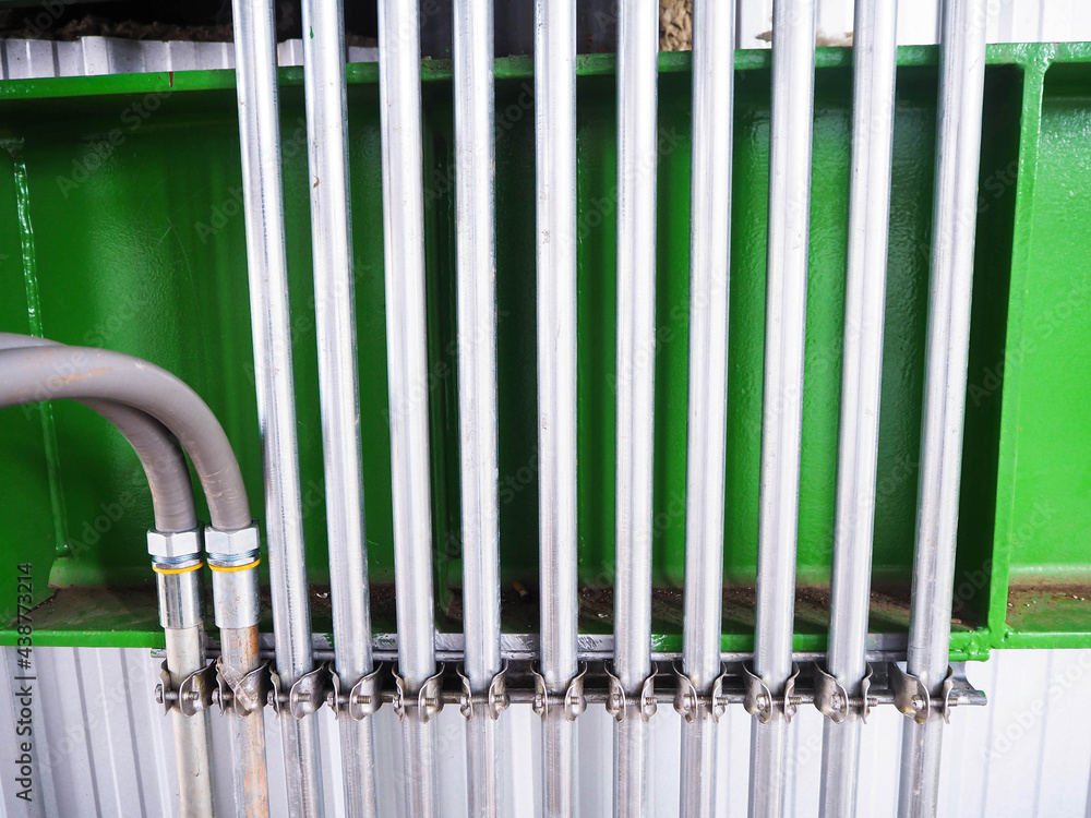 Conduit and cable tray was installed in power plant which popular in ...