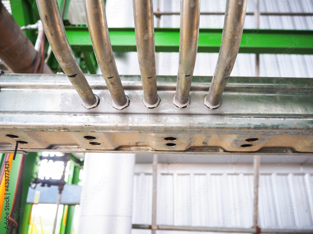 Conduit and cable tray was installed in power plant which popular in ...