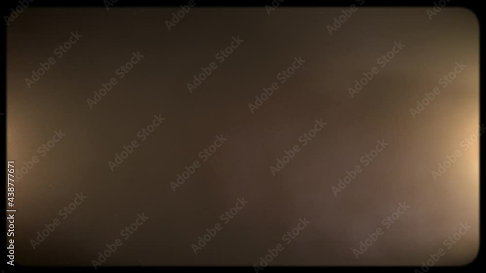 Authentic Super 8 Sharp Film Frame with Both Sides Light Rays for Retro ...