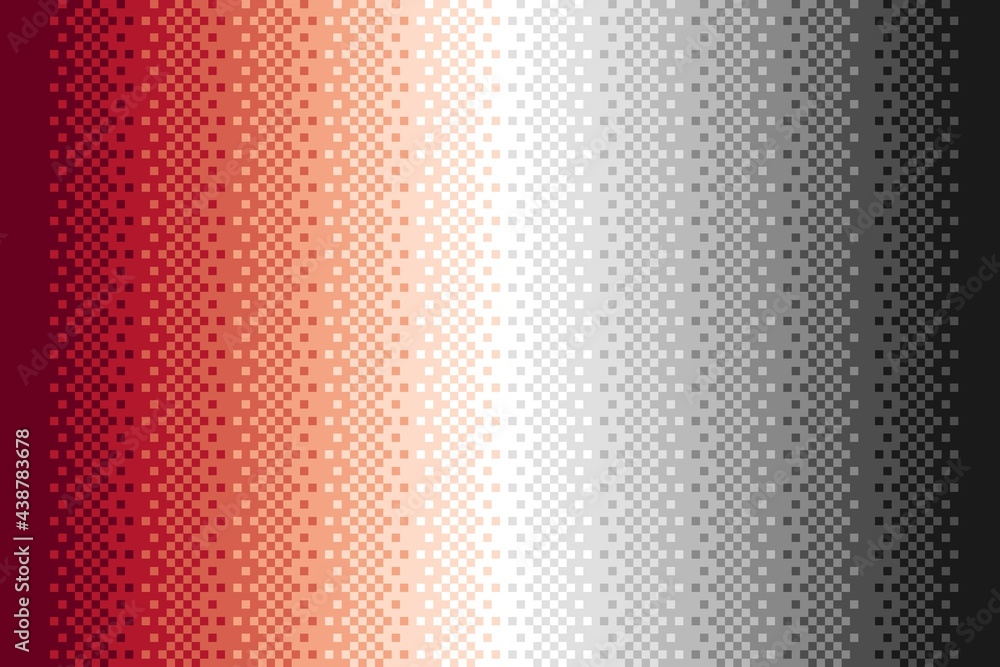 Pixel art color gradient colorful background. Seamless pattern vector ...