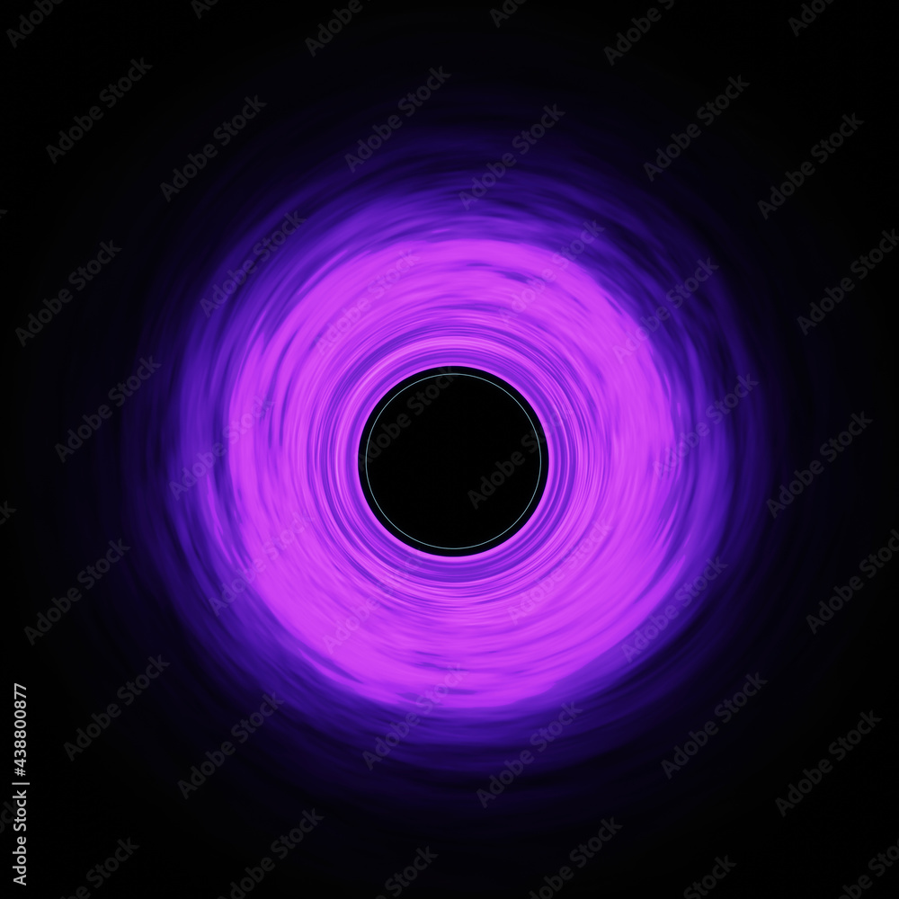 Black holes 3d rendering. Art black hole background. Dark dimension ...
