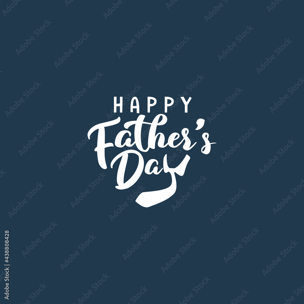 Happy Father`s Day handwritten lettering for greeting cards and poster ...
