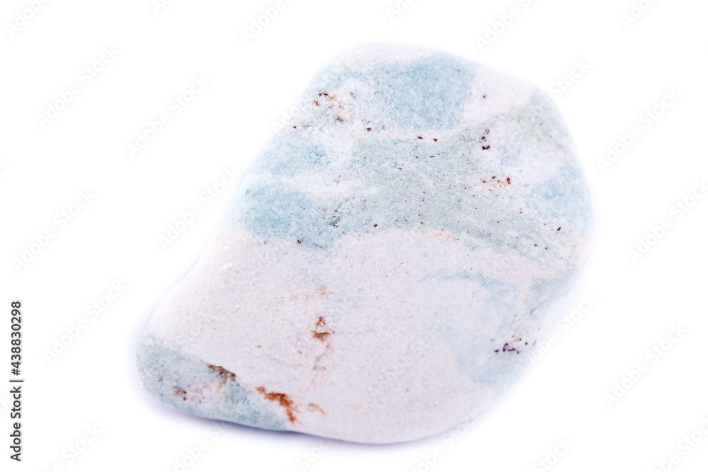 Macro minerals aniolite (Aniol) stone on a white background Stock Photo ...