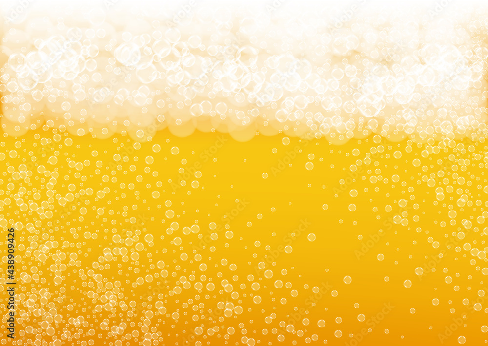 Splash beer. Background for craft lager. Oktoberfest foam. Stock Vector ...