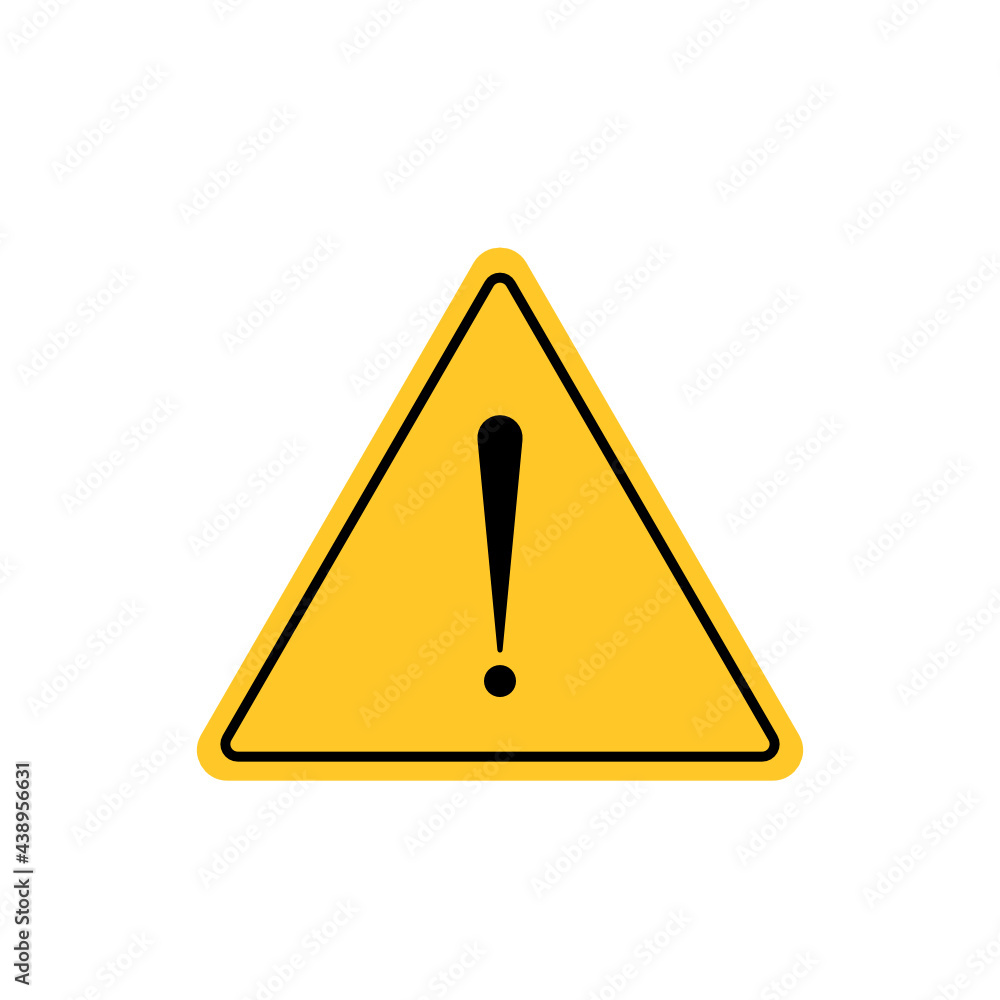 Caution sign. Work in progress sign. Proceed with a caution sign ...